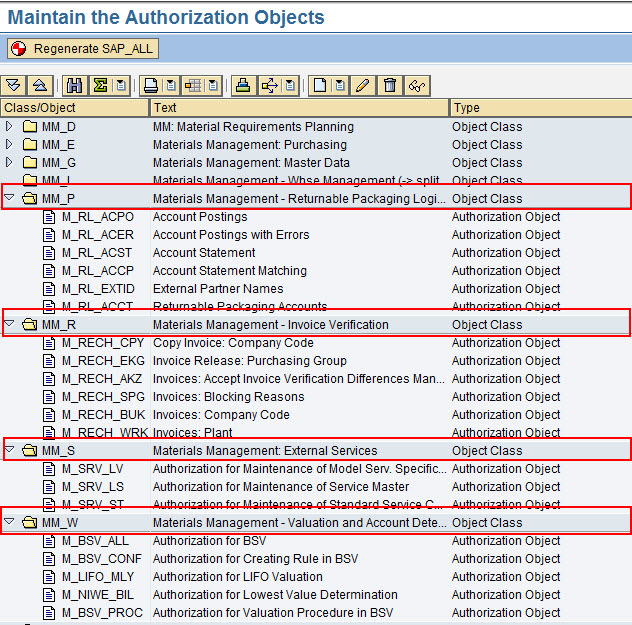 Authorization object in SAP MM | GANESH SAP SCM