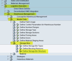Storage Bin in SAP WM | GANESH SAP SCM