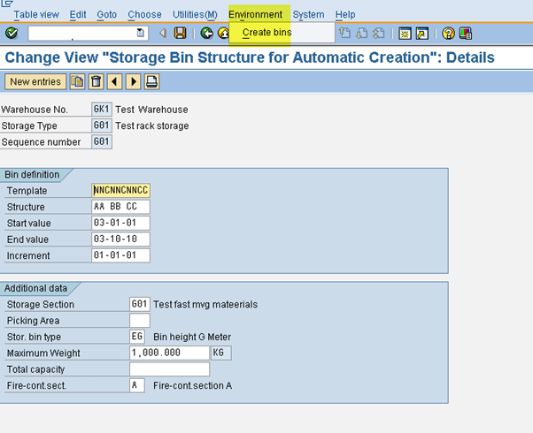 Storage Bin in SAP WM | GANESH SAP SCM