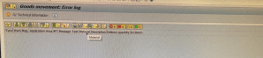 SAP S/4 HANA or ECC Support Issue : Error during Goods Receipt against ...
