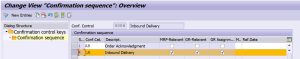 Configuration to link the Delivery types with Purchase Orders and Sales ...